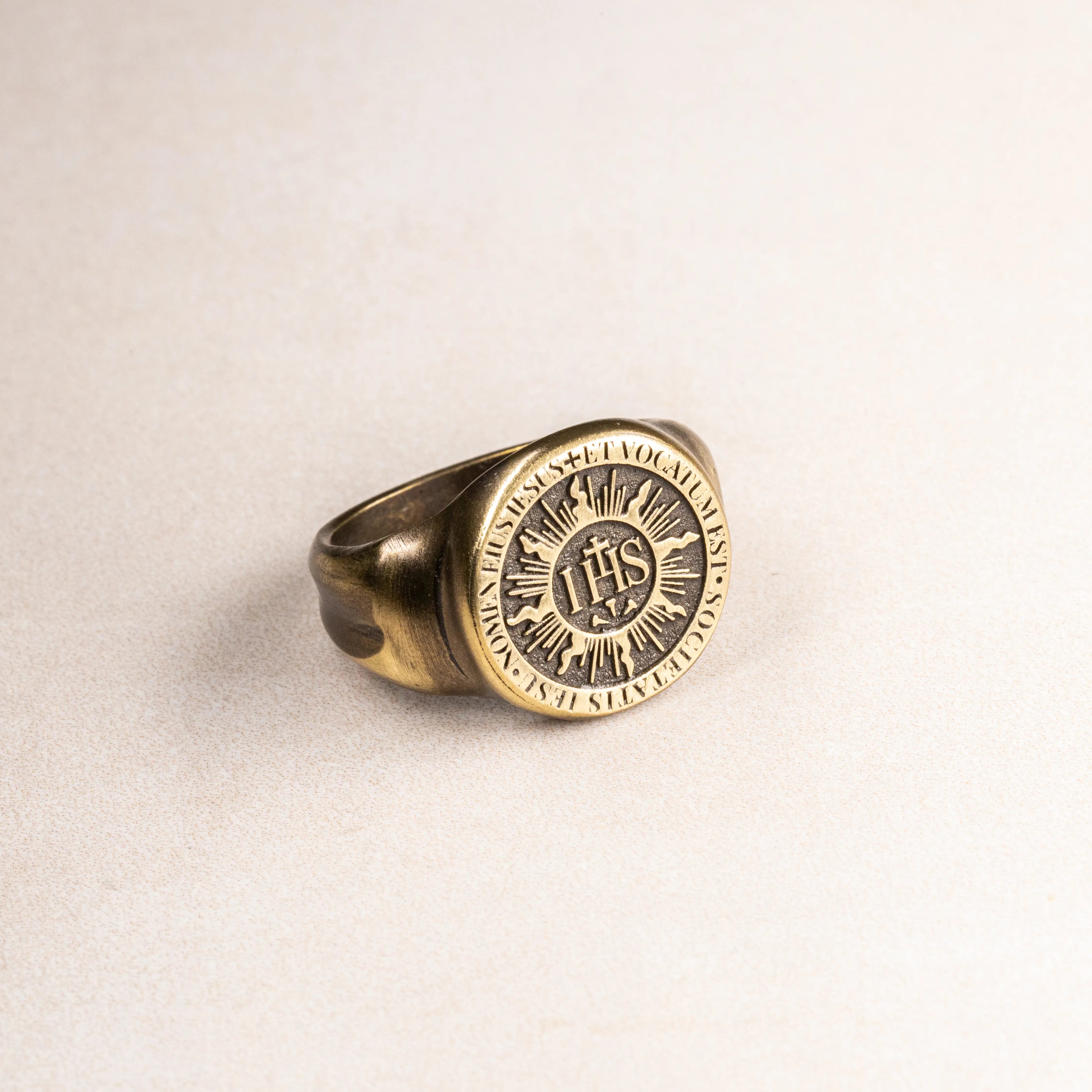 The Divine Name - IHS Ring – SPQR SHOP