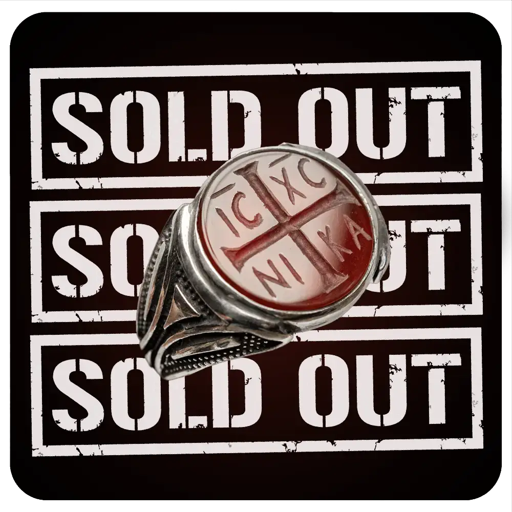 Intaglio Crusader Ring 1 of 50 | SPQR SHOP